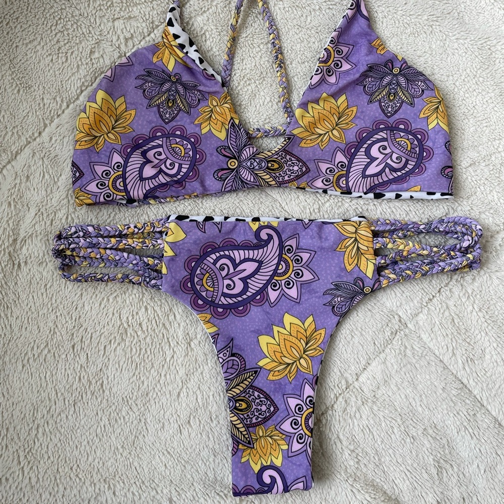 Moana Bikini Stingray Latte Gem